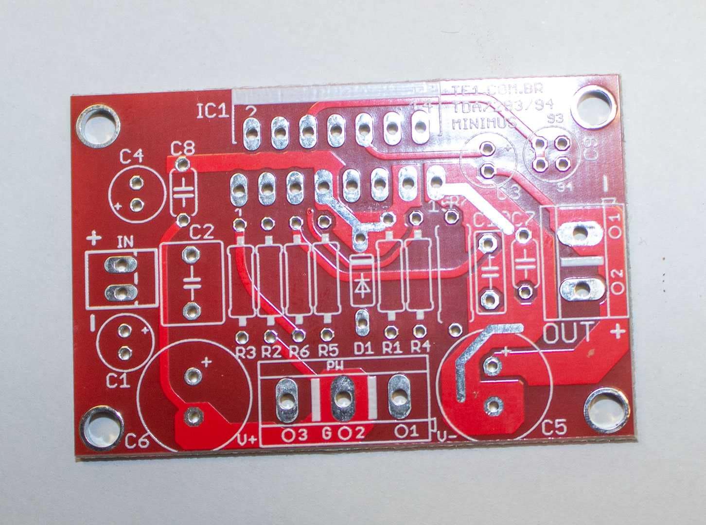 Comprar TDA7294 Original Kit Para Montar Amplificador Placa E ...