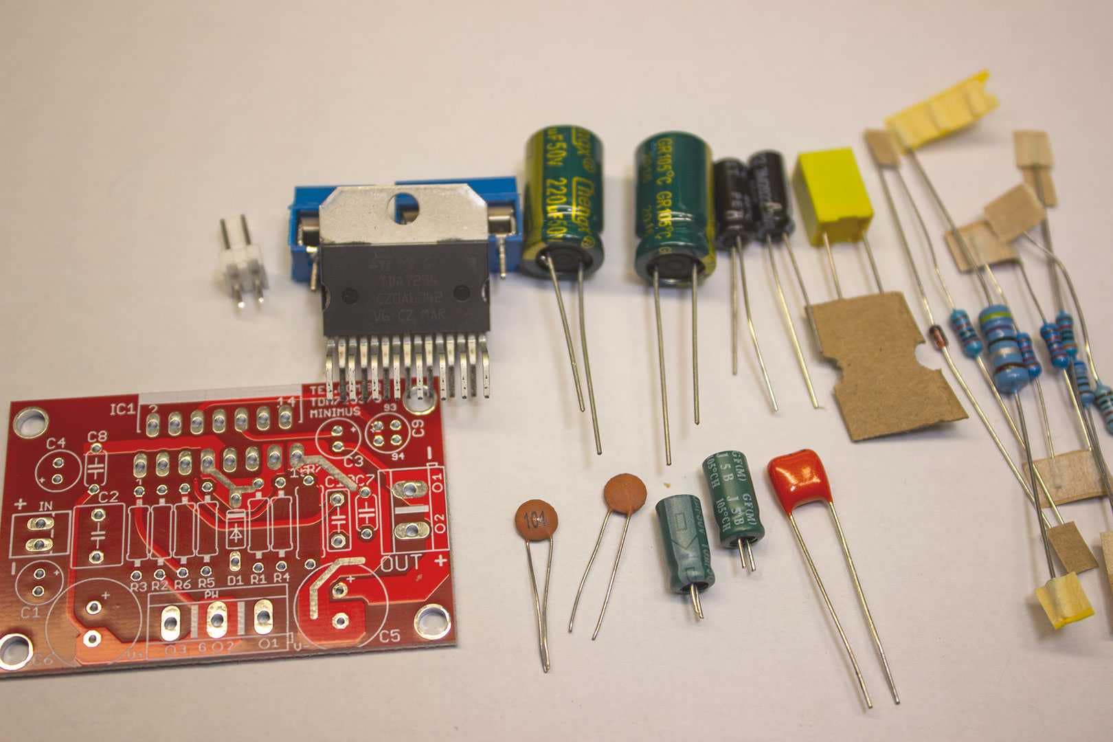 Comprar TDA7294 Original Kit Para Montar Amplificador Placa E ...