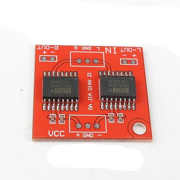 Comprar DRV134 Pré Amplificador Balanceado Entrada Diferencial - Loja ...