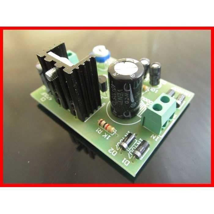 Comprar Kit Para Montar Fonte Ajustável Ou Placa Montada Com Transistor ...