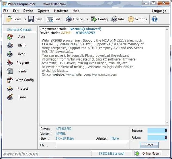 Comprar Sp200s Gravador Programador Atmel St Winbond 8051 Sp200se - Loja Toni Eletrônica