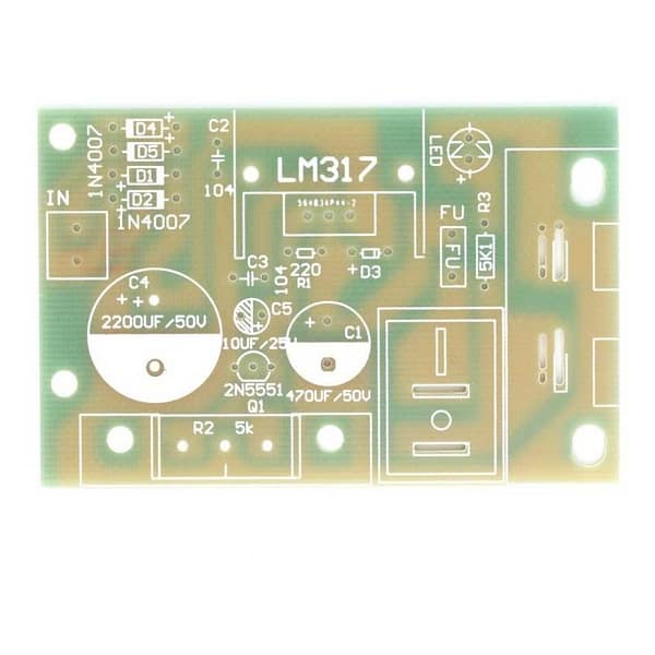 Comprar Lm317 Kit Montar Fonte Regulador Lm317T Transistor 2n5551 ...