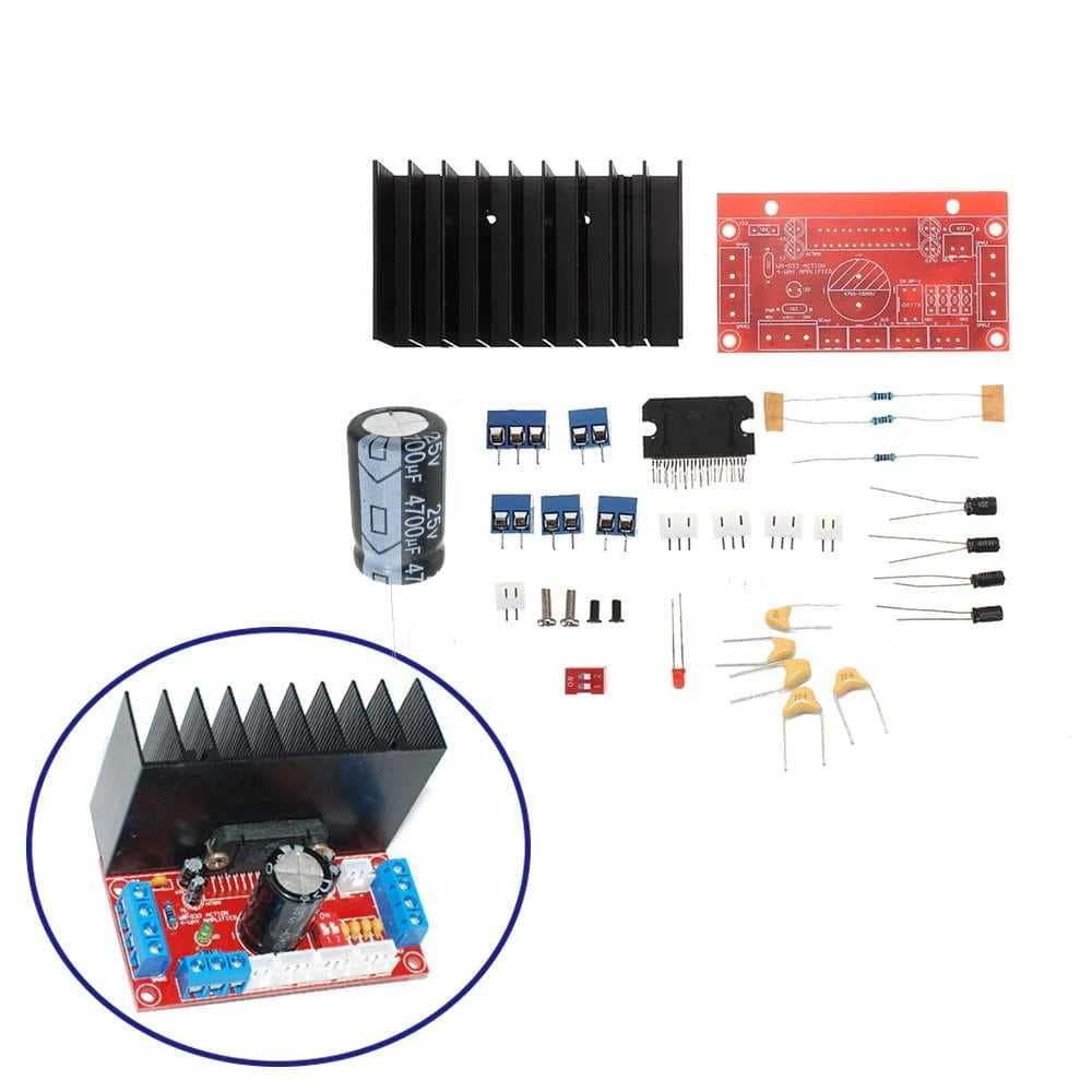 Comprar Tda7388 Kit Montar Amplificador Som Equivalente TDa7850 - Loja Toni Eletrônica