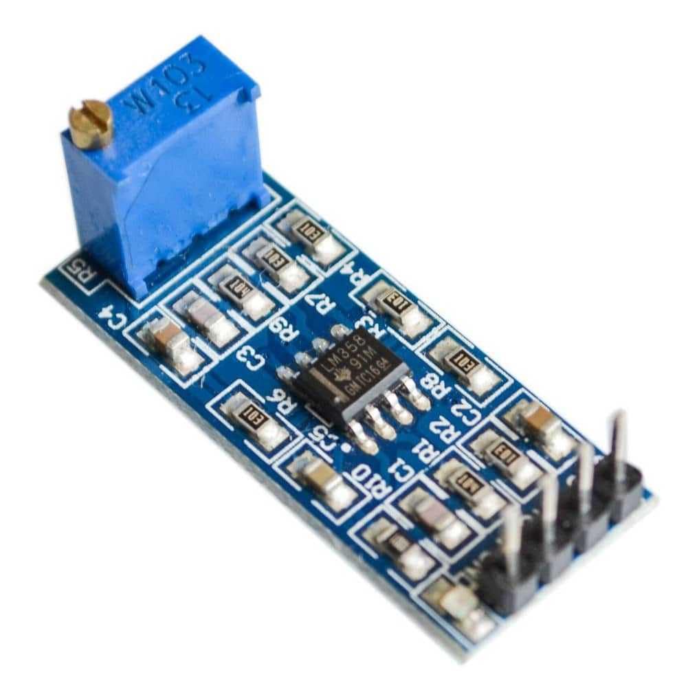 Comprar Modulo Amplificador Operacional Lm358 Ganho 100x Pic Arduino ...