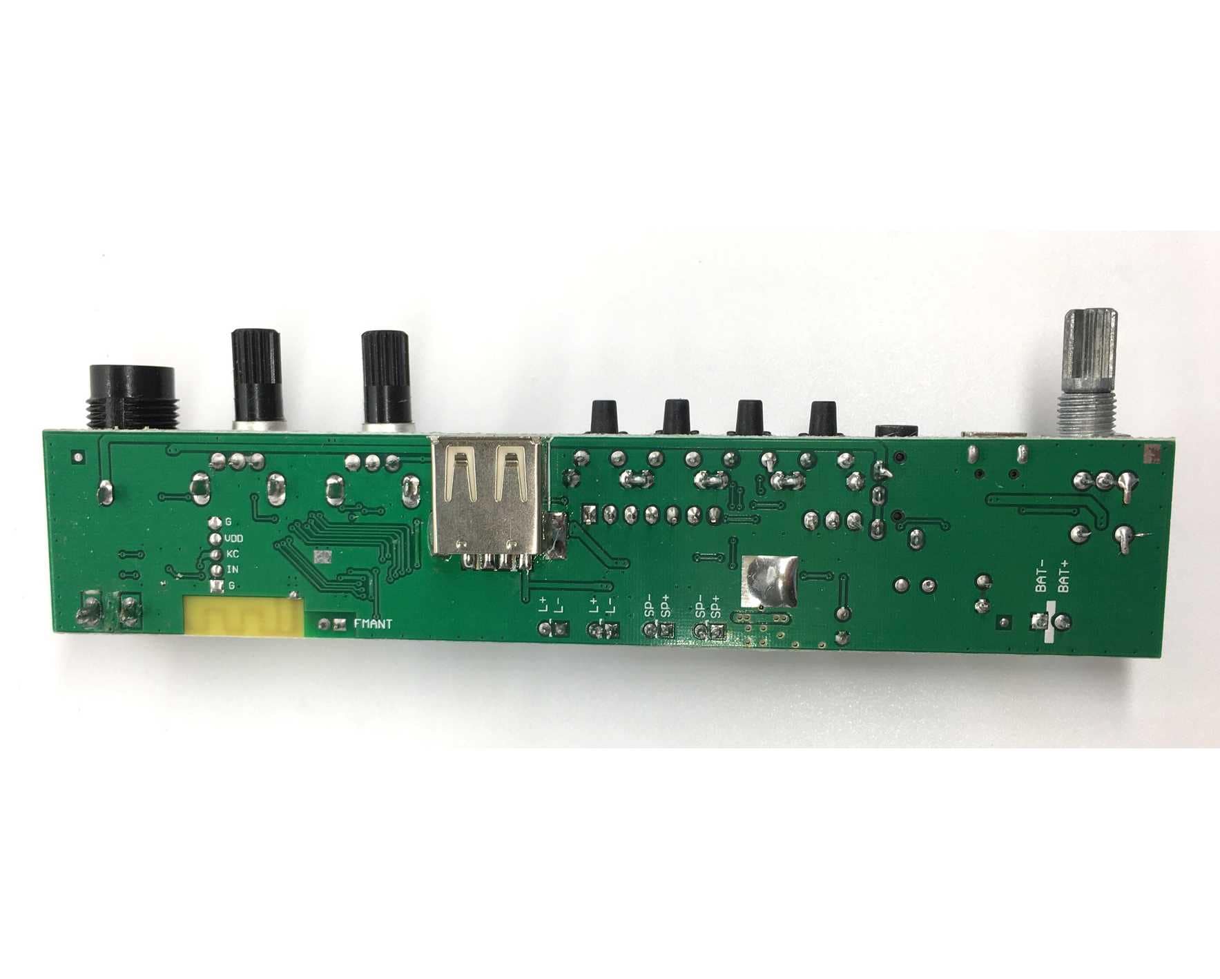 Comprar Placa Mini Amplificador Com Bluetooth Mp3 FM Microfone Com Eco HT8691 - Loja Toni Eletrônica