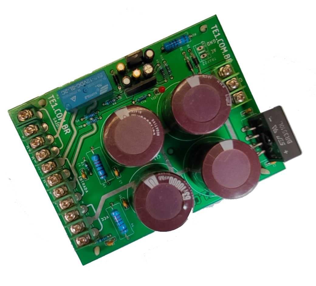 Comprar Placa Montada Fonte Simétrica Amplificador Proteção UPC1237 ...