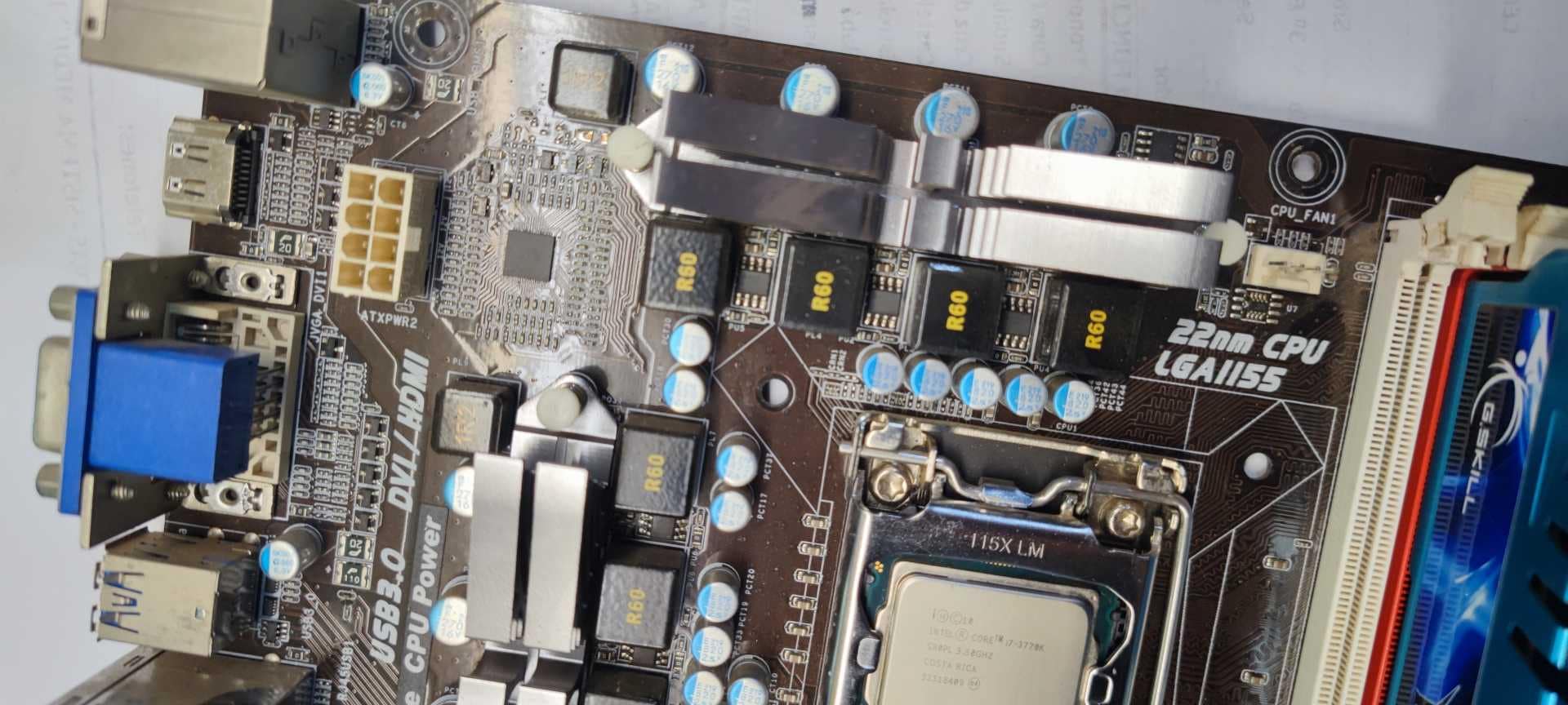 Comprar Kit Placa-mãe Biostar TZ77A E Processador I7 3770K 1155 Z77 8gb Ram - Loja Toni Eletrônica