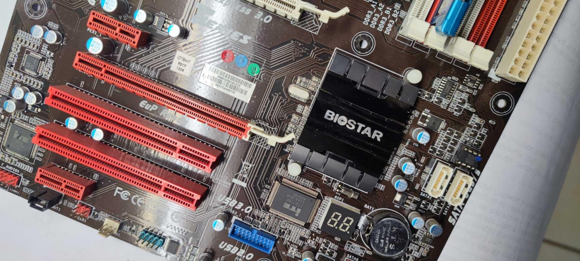 Comprar Kit Placa-mãe Biostar TZ77A E Processador I7 3770K 1155 Z77 8gb Ram - Loja Toni Eletrônica