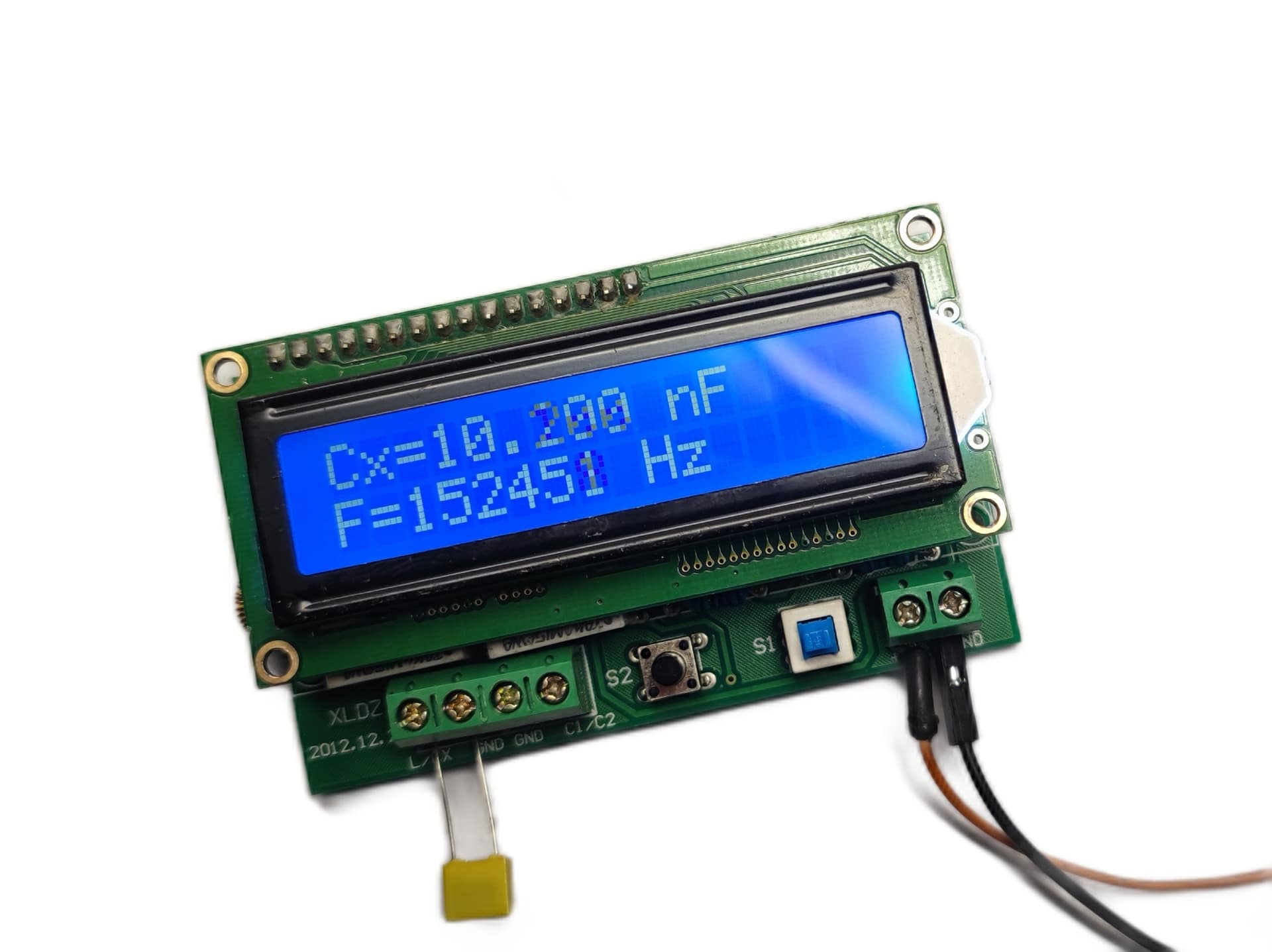 Comprar LC Meter Kit Montar Medidor Bobina Capacitor Com Atmega8 - Loja ...